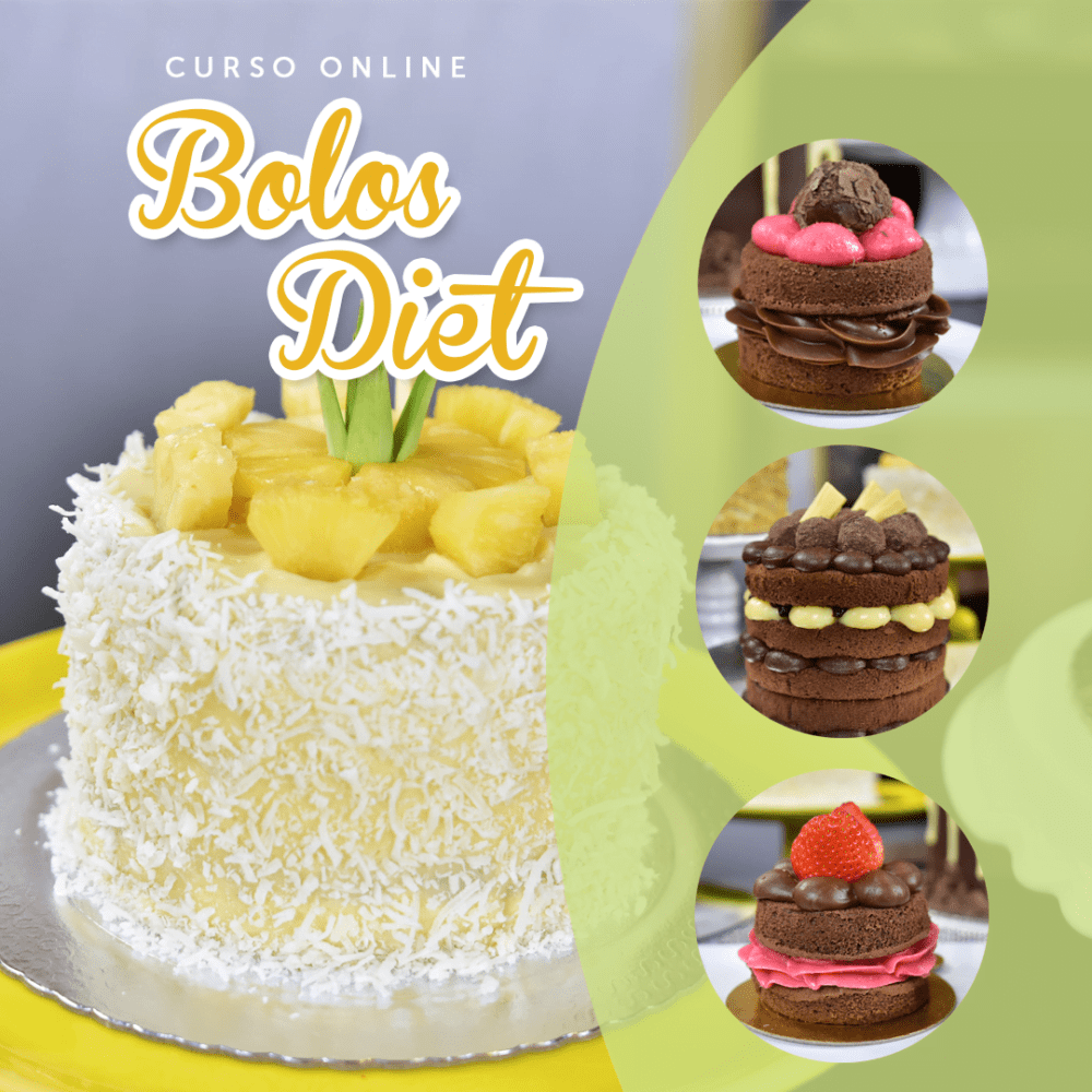 Curso Bolos Diet da Chef Ísis Alvarez É Bom? Curso Confeitaria Bolos Diet